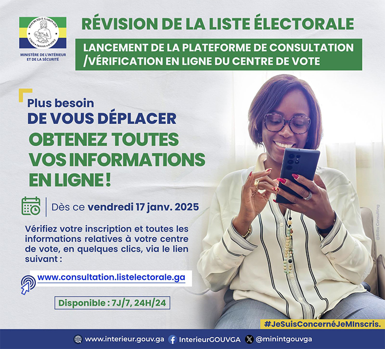 Révision des listes électorales: Une plate-forme en ligne pour vérifier ...