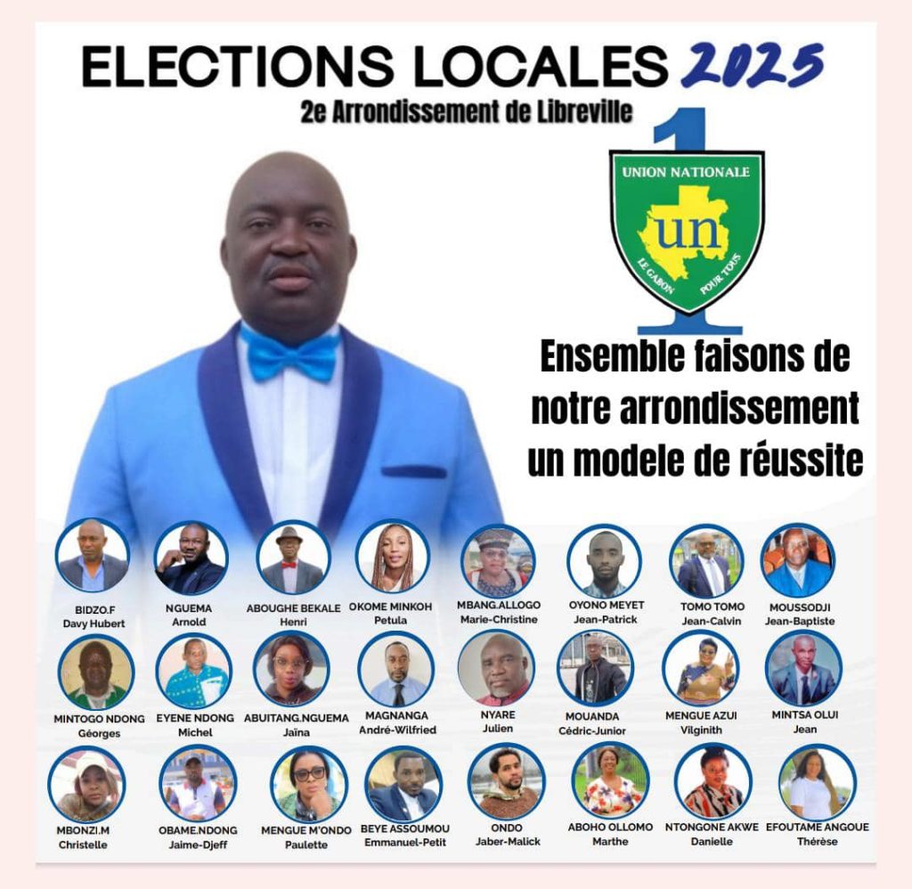 Jeff François Elle Ngomo appelle à voter massivement la liste Union ...